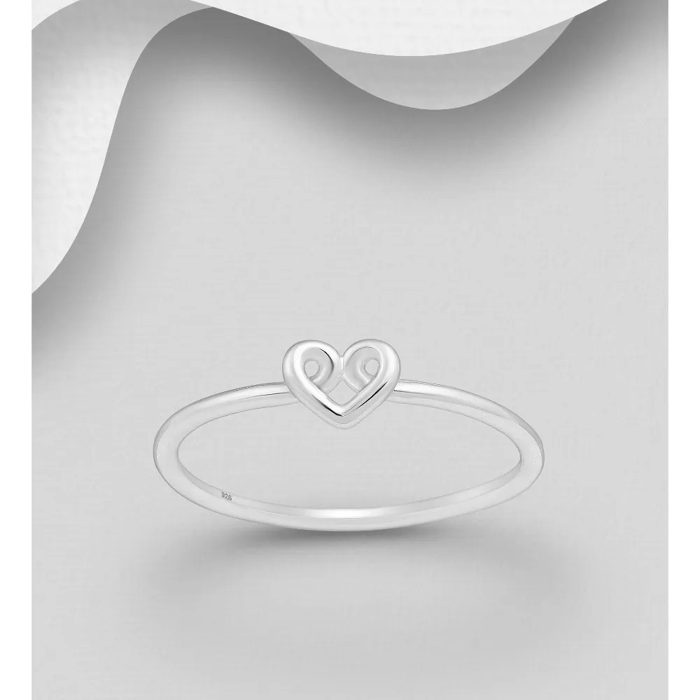 Silver Ring - Heart - Fairtrade gifts from Iguazu
